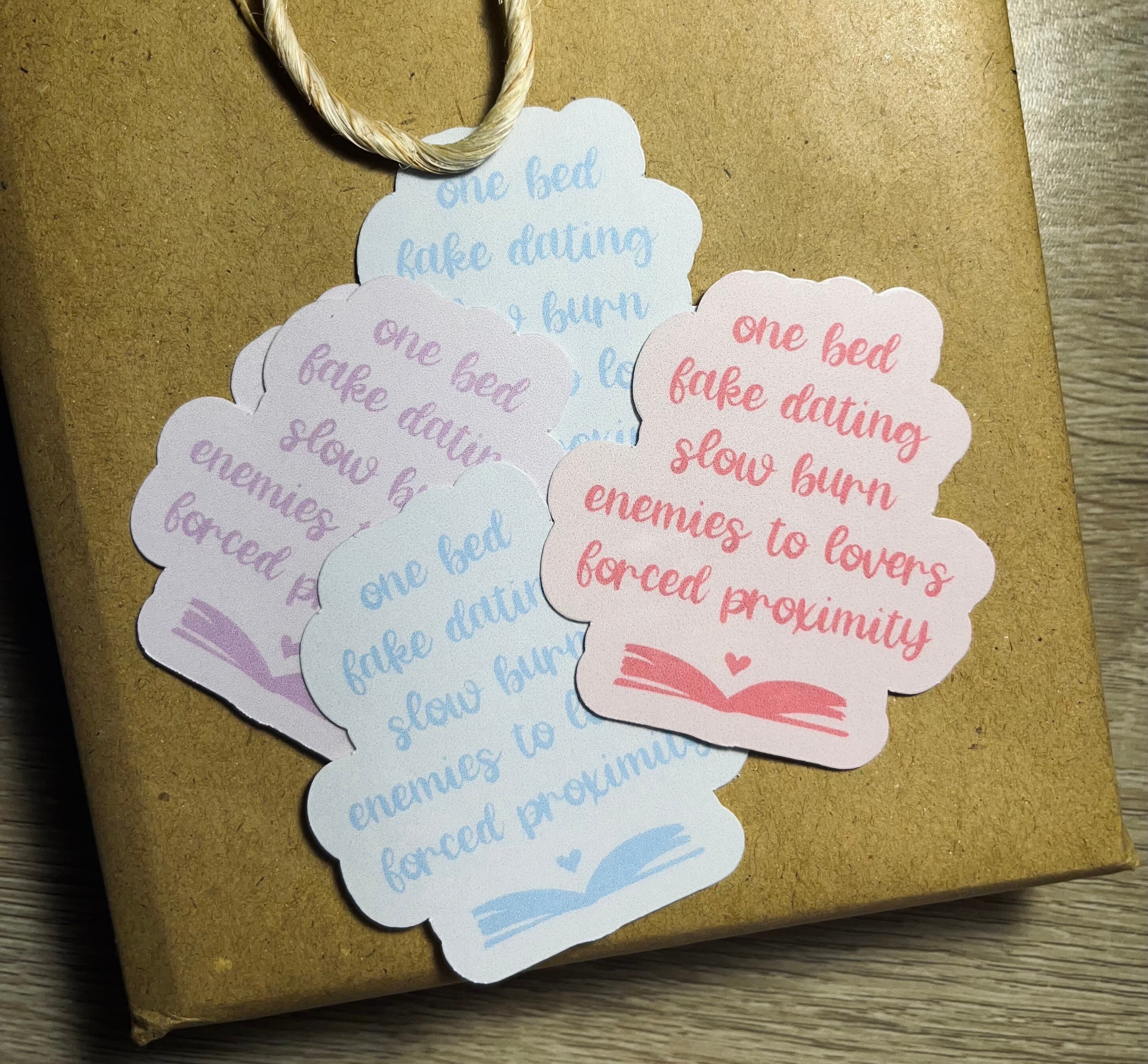 Pastel Romance Book Tropes Sticker / Romantasy Sticker / Book Trope ...