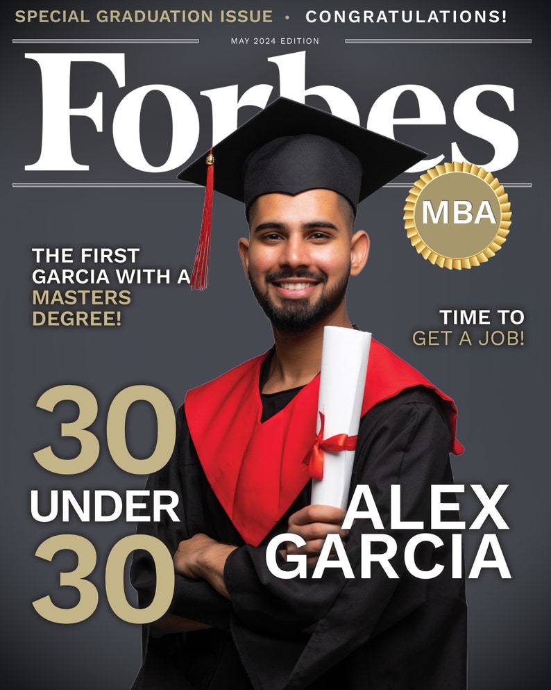 Custom Forbes Magazine Cover, Personalized Magazine Cover, Forbes ...