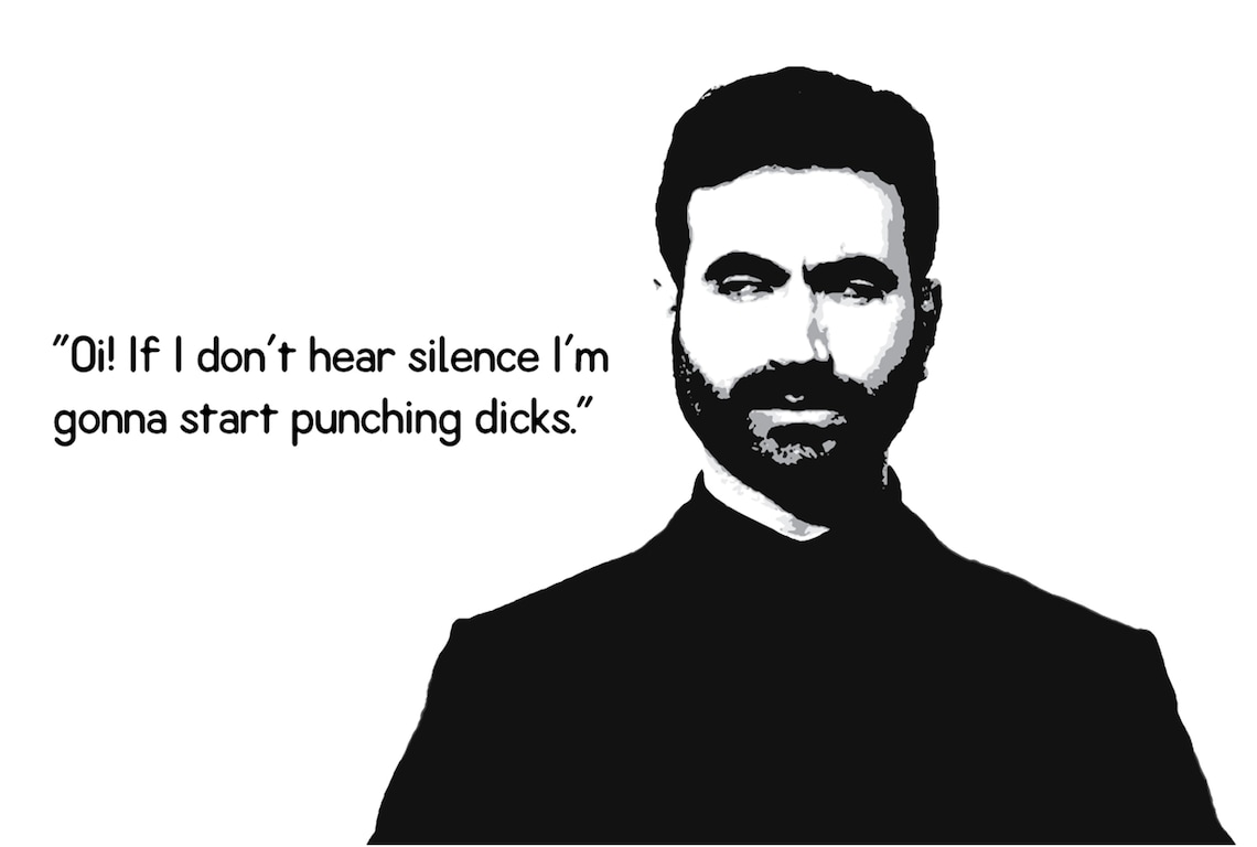 Roy Kent Quote, Roy Ken Print, Ted Lasso, Inspirational Saying, Funny ...