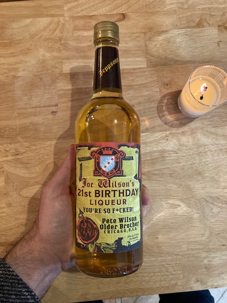 Printable Malort Custom Label Jeppson's Malort Digital - Etsy