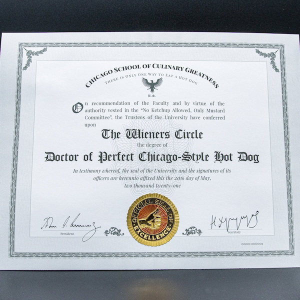 Fake Custom Diploma - Etsy