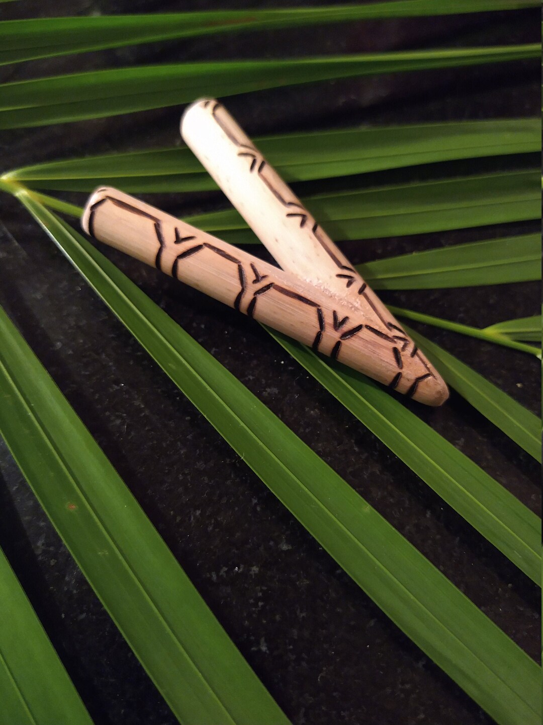 Indigenous Kuripe Self Applicator for Rapé / Tabacco Snuff Borum - Etsy