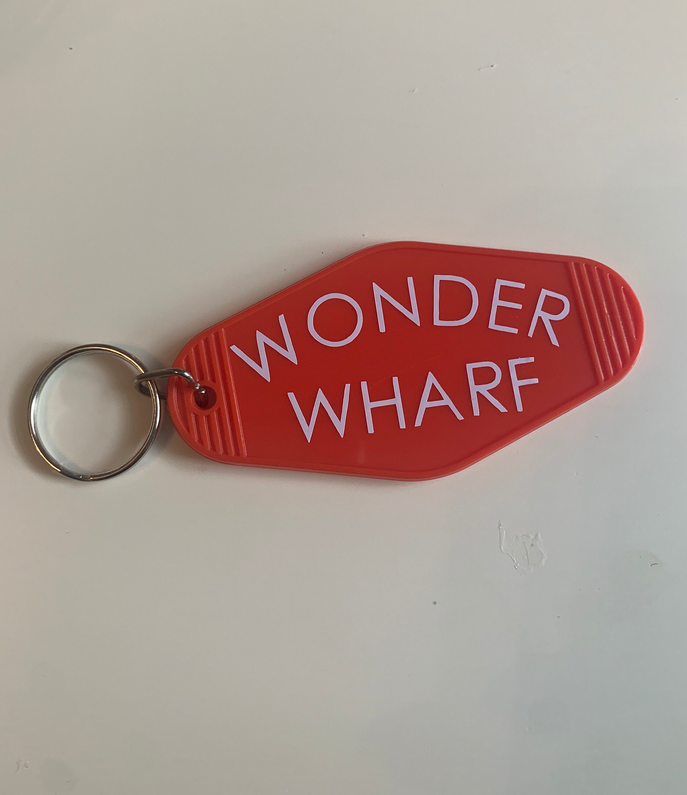 Bobs Burgers Wonder Wharf Motel Style Keychain - Etsy