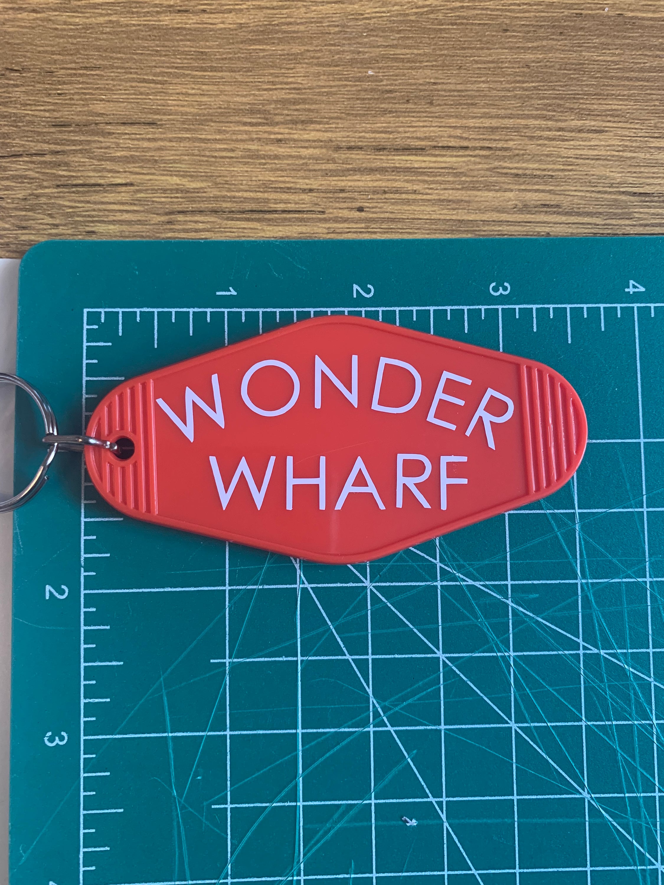 Bobs Burgers Wonder Wharf Motel Style Keychain - Etsy