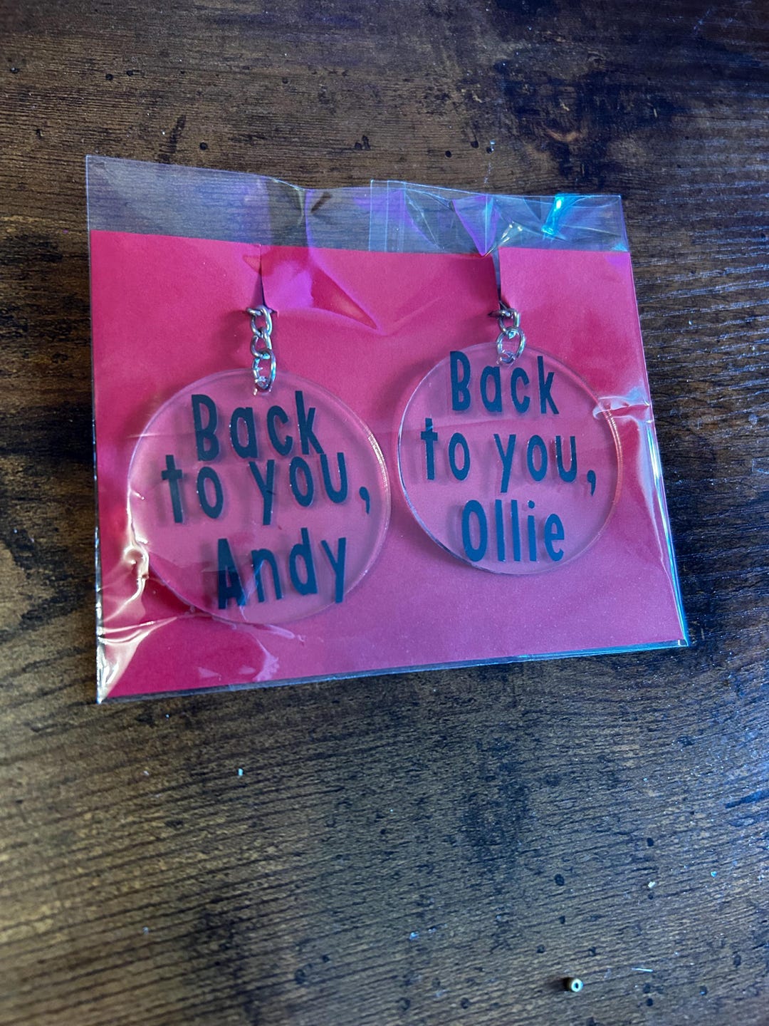 Back to You Andy & Ollie Keychain Set Bobs Burgers - Etsy