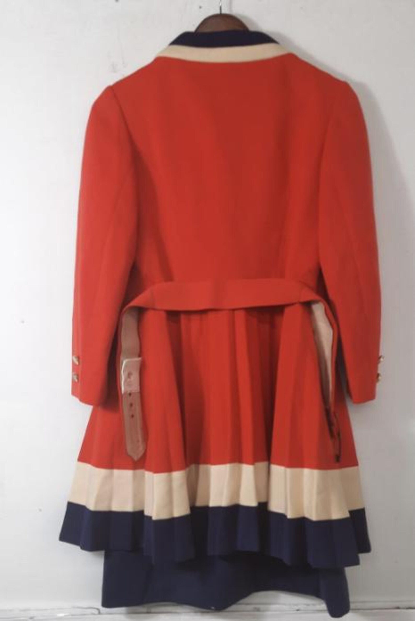 Vintage Lilli Ann's 'french Knit' 3pc W/ Dress, Coat & Belt - Etsy
