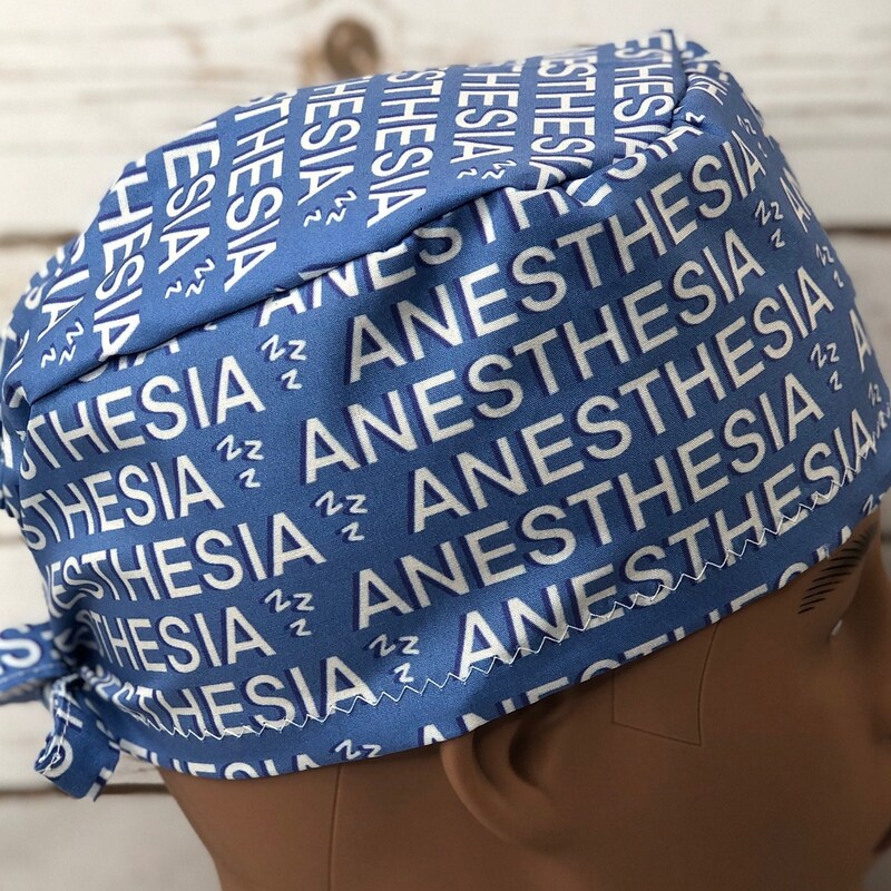 Anesthesia Scrub Cap - Etsy