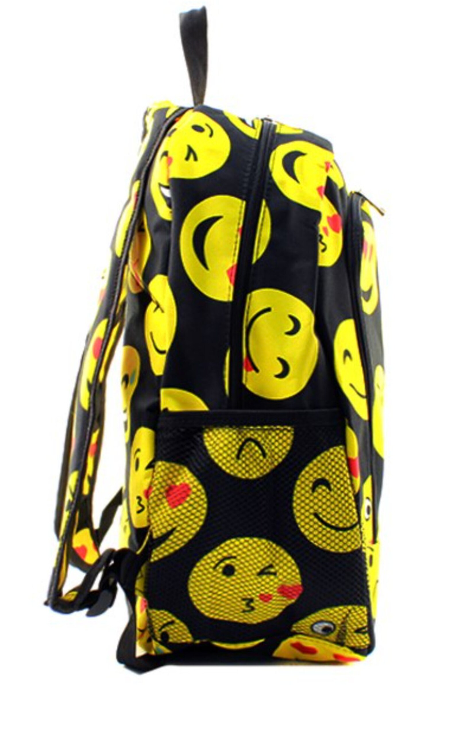 Emoji Canvas Backpack Personalized Backpack Embroidered | Etsy