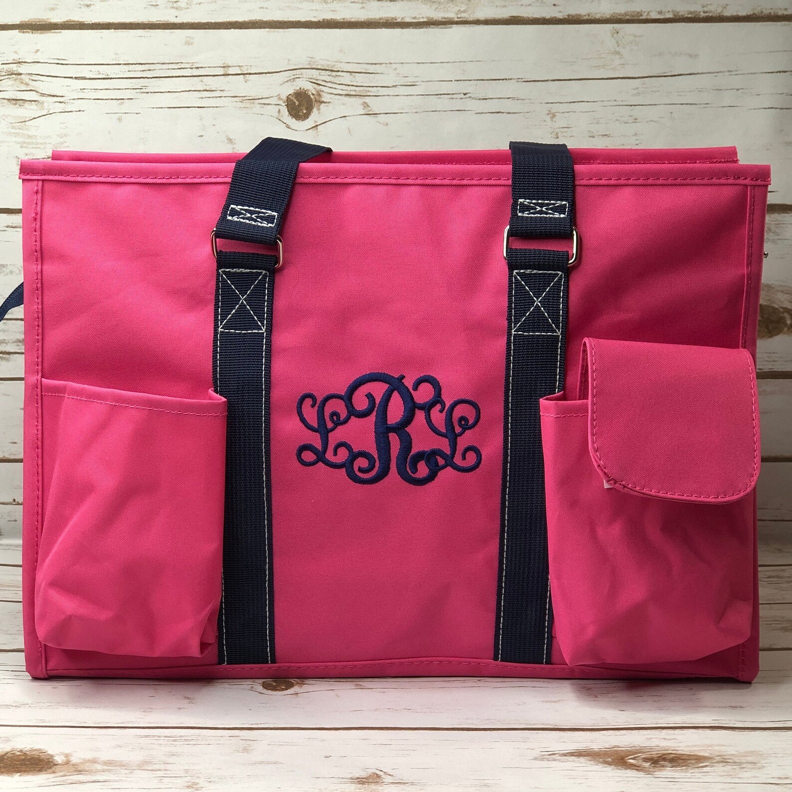 Nurse Tote Personalized Zippered Caddy Organizer Tote Bag - Etsy