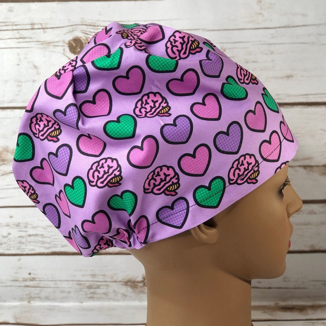 Brain Surgical Hat Neuro OR Nurse Surgical Tech Purple - Etsy