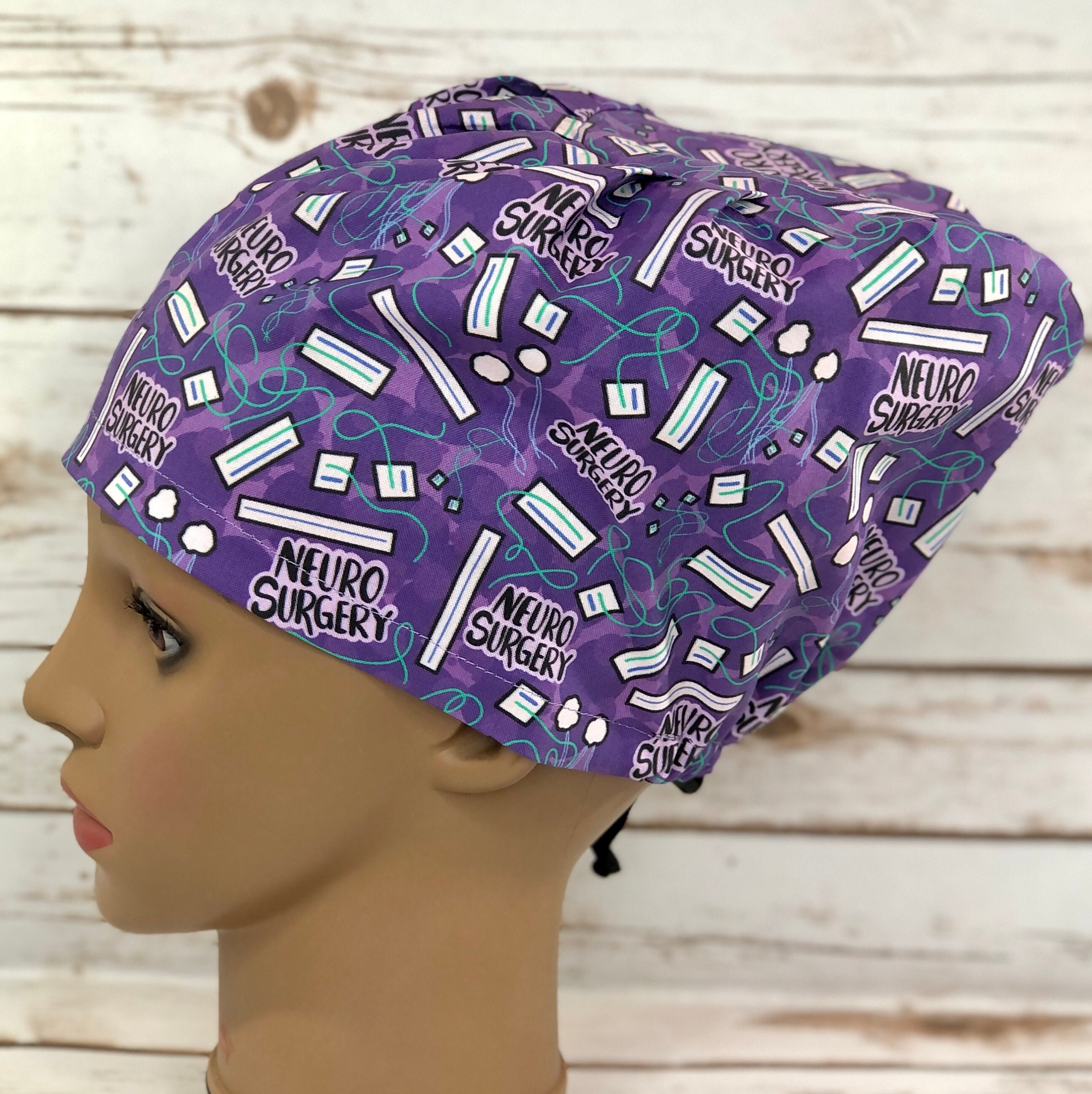 Neuro Surgical Hat Neuro Pattie Sayings OR Nurse Surgical - Etsy