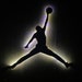LED Michael Jordan Logo. Neon. Arcade. Man Cave. | Etsy