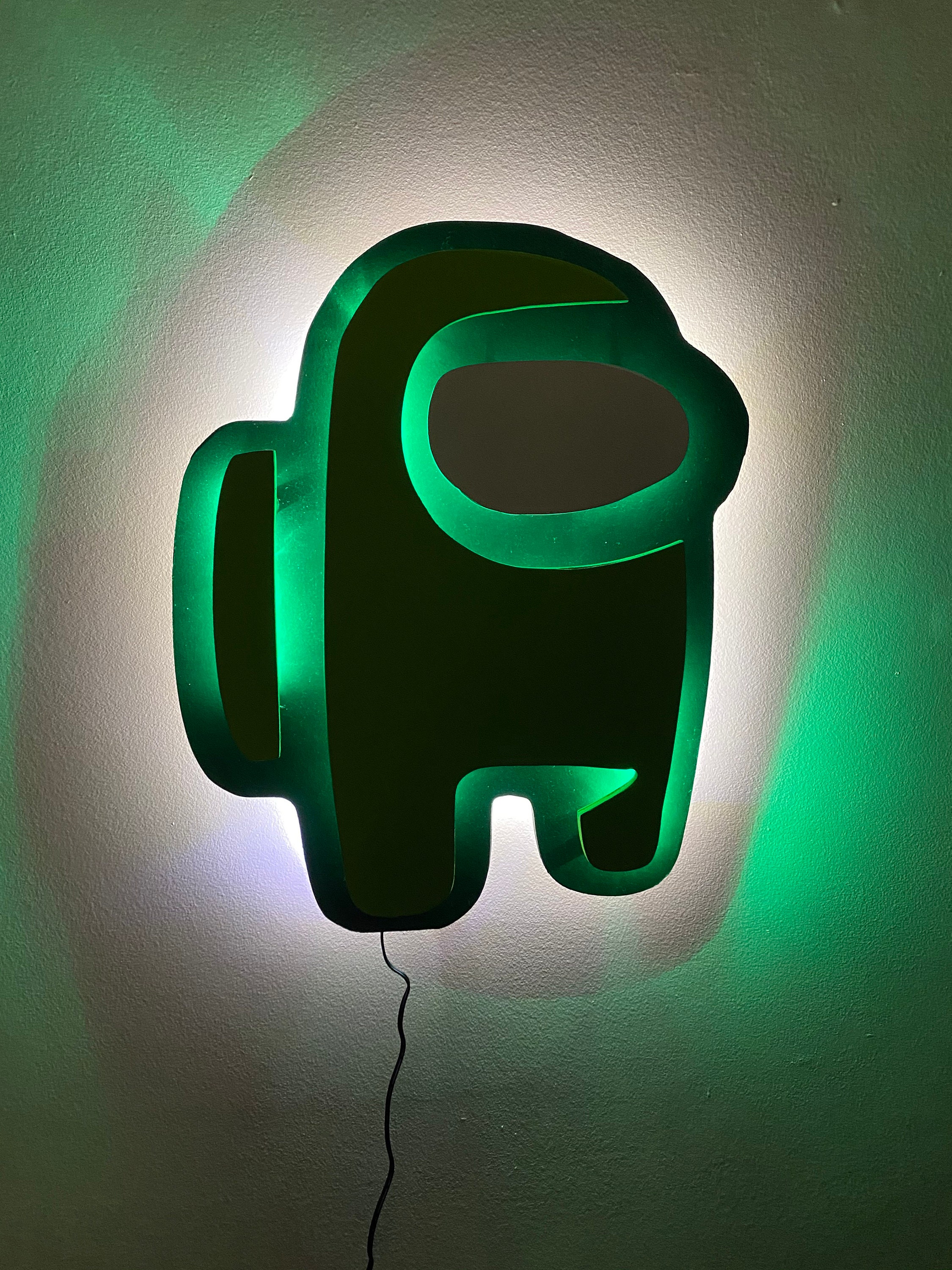 LED Among Us Sign. Bedroom Gameroom Arcade Room Man Cave - Etsy