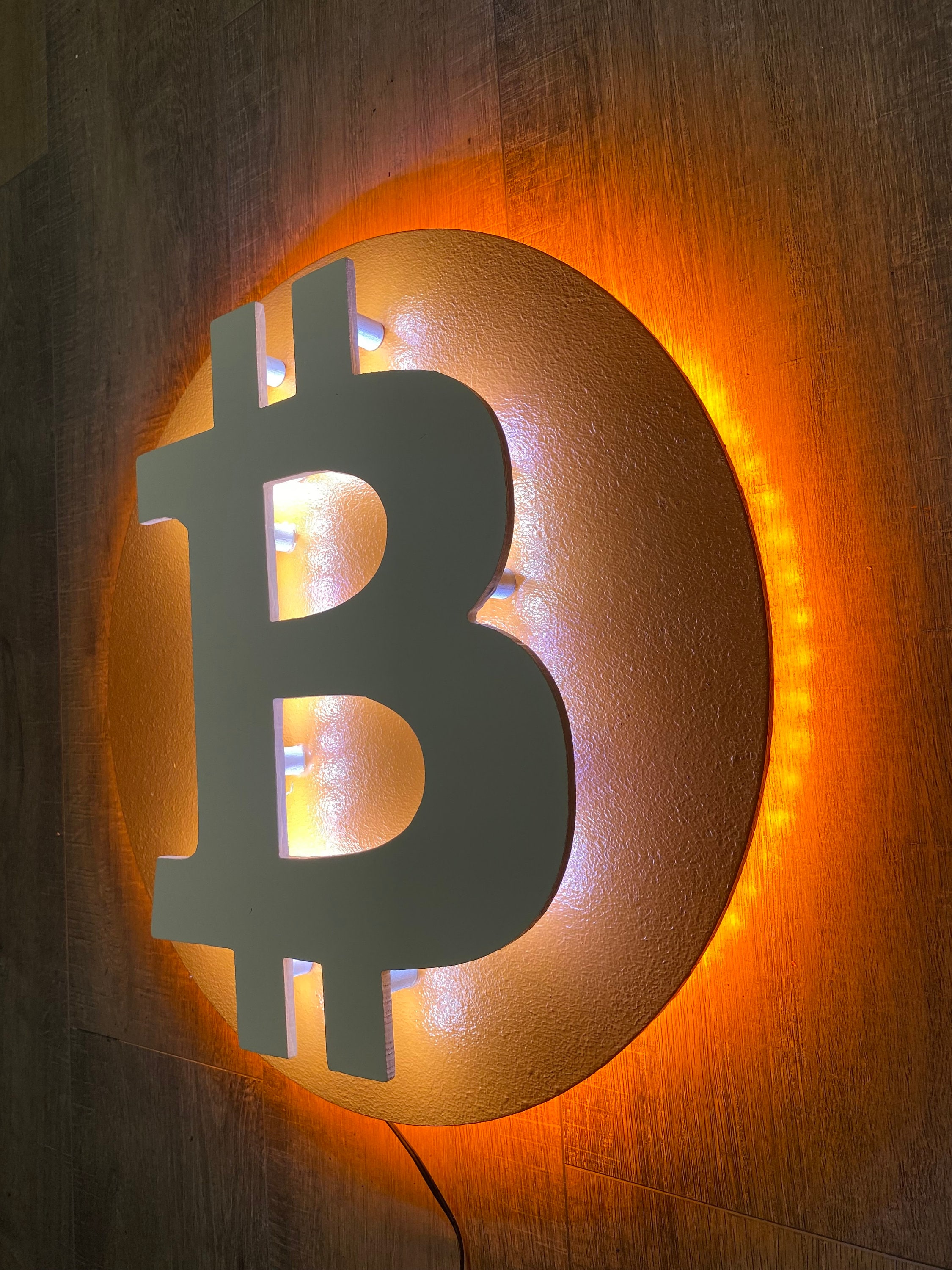 LED Bitcoin Sign. Man Cave. Arcade. Bar. - Etsy