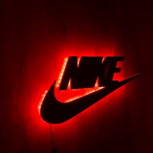 LED Nike Sign. Bedroom, Man Cave, Arcade, Bar. - Etsy