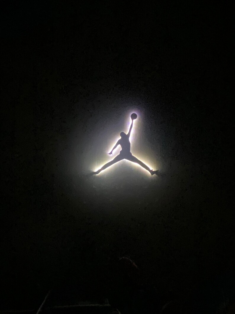 LED Michael Jordan Logo. Neon. Arcade. Man Cave. | Etsy