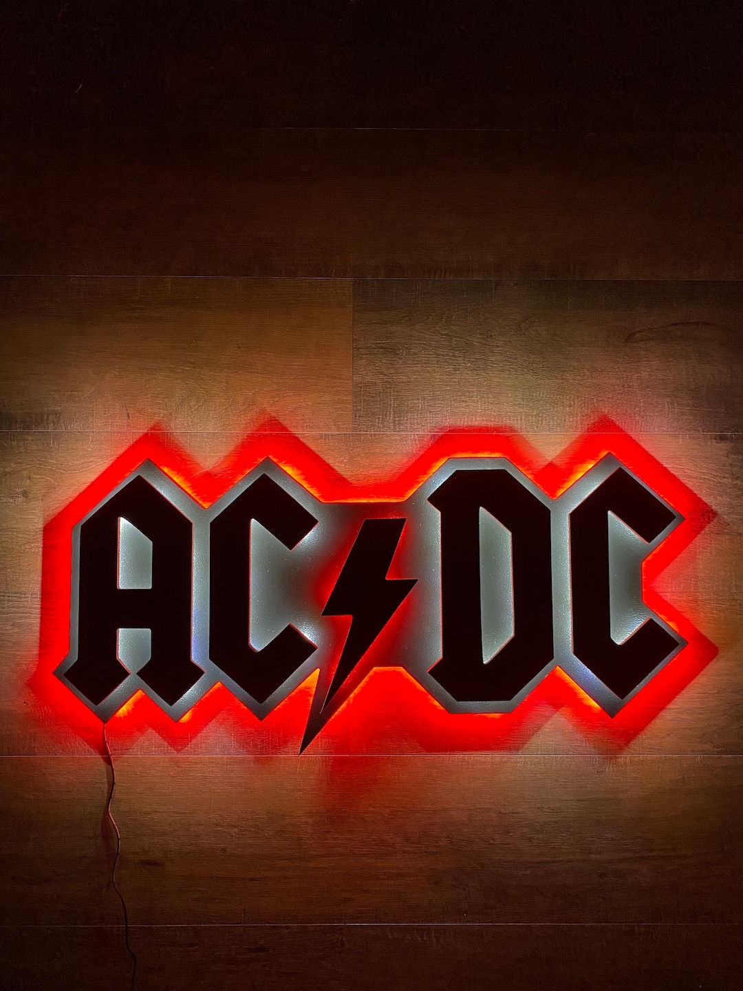 LED AC/DC Sign. Bedroom, Man Cave, Arcade, Bar. - Etsy