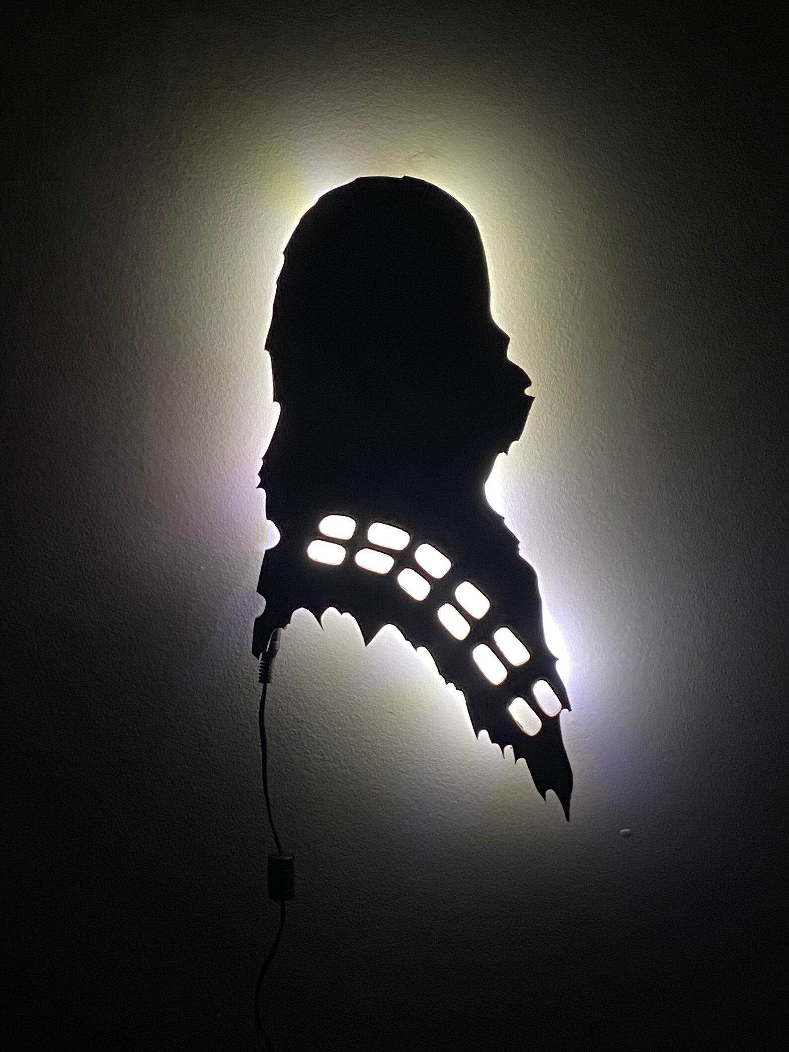 LED Chewbacca Sign. Man Cave. Arcade. - Etsy