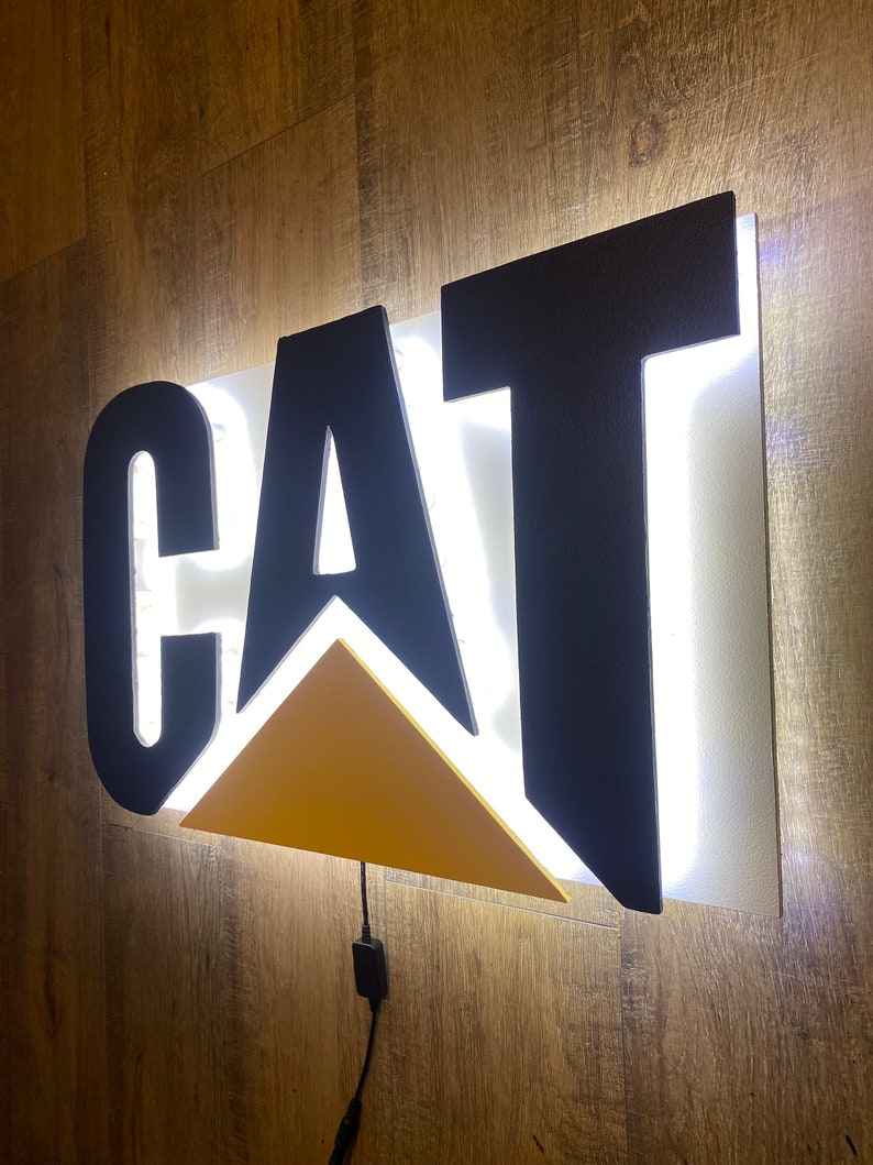 LED Cat/caterpillar Sign. Bedroom, Man Cave, Arcade, Bar. - Etsy
