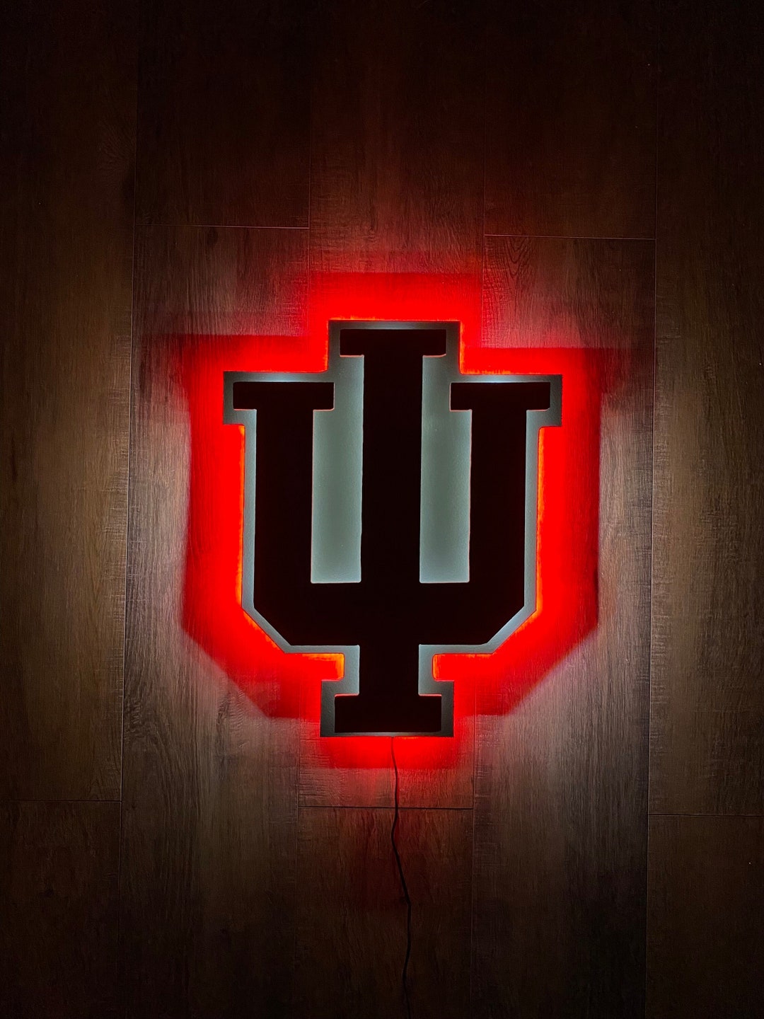 LED IU Sign. Bedroom, Man Cave, Arcade, Bar. - Etsy