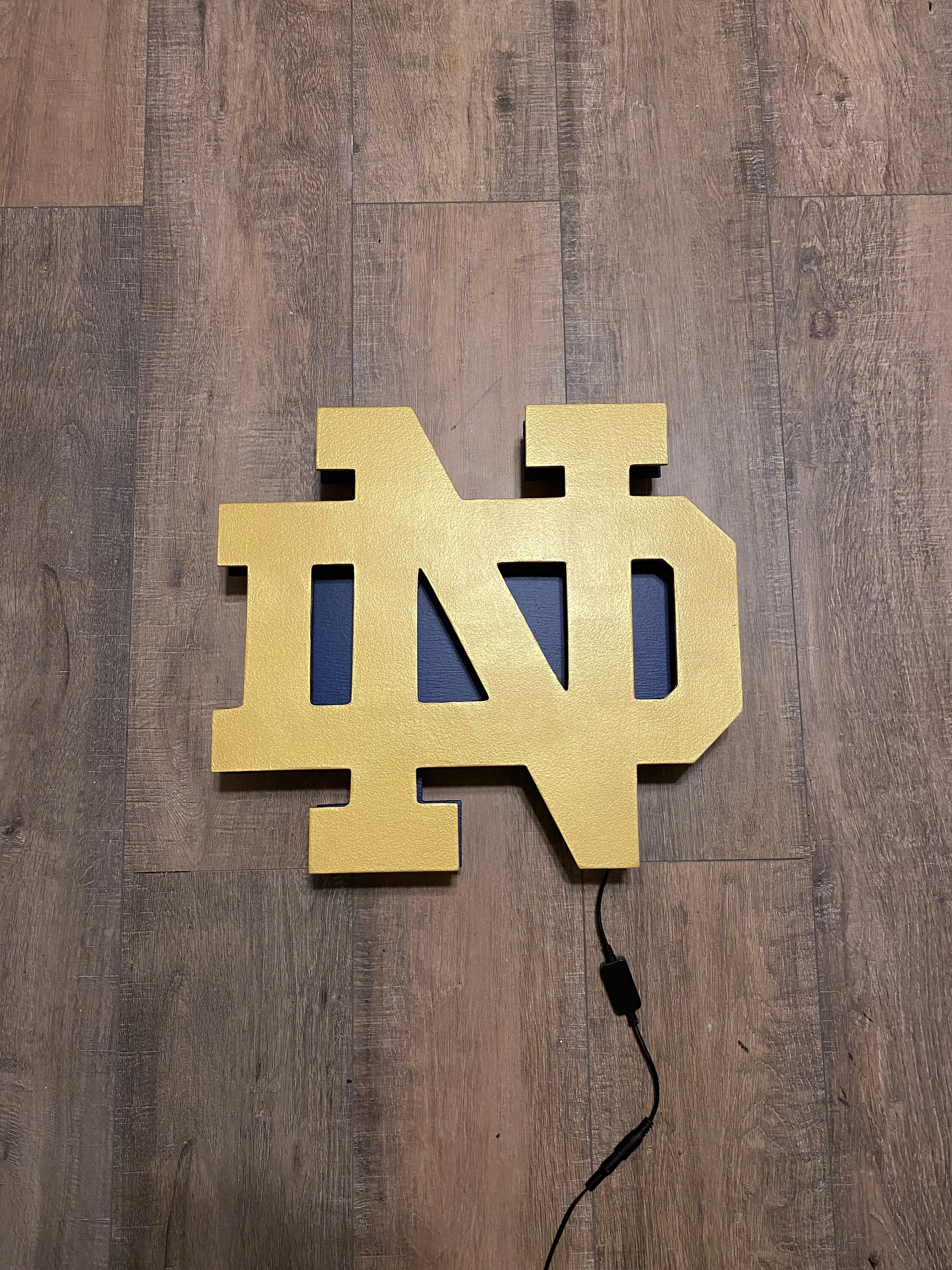 LED Notre Dame Sign. Bedroom, Man Cave, Arcade, Bar. - Etsy