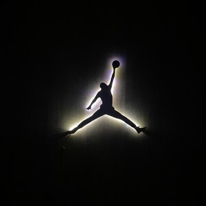 LED Michael Jordan Logo. Neon. Arcade. Man Cave. - Etsy
