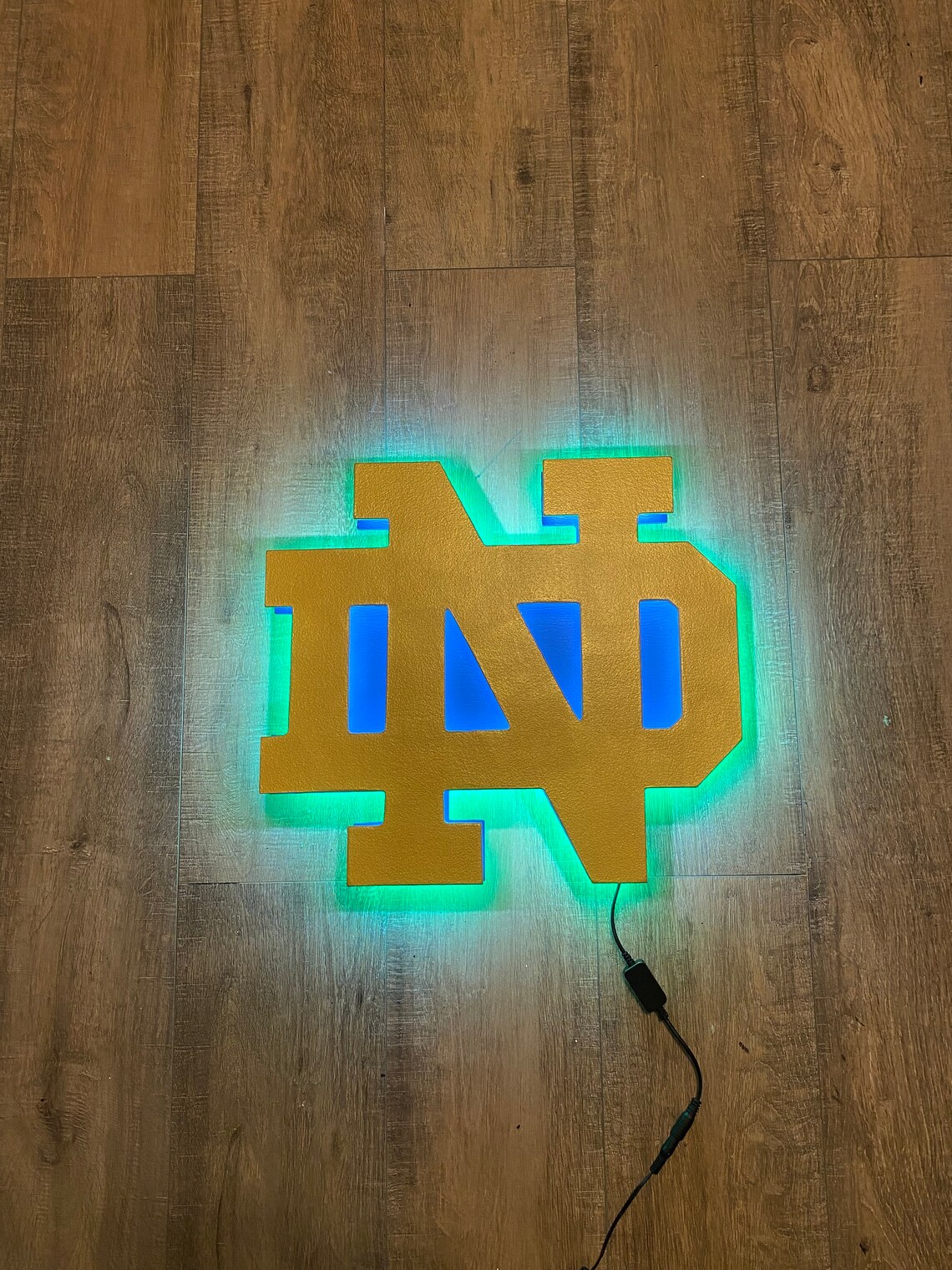 LED Notre Dame Sign. Bedroom, Man Cave, Arcade, Bar. - Etsy