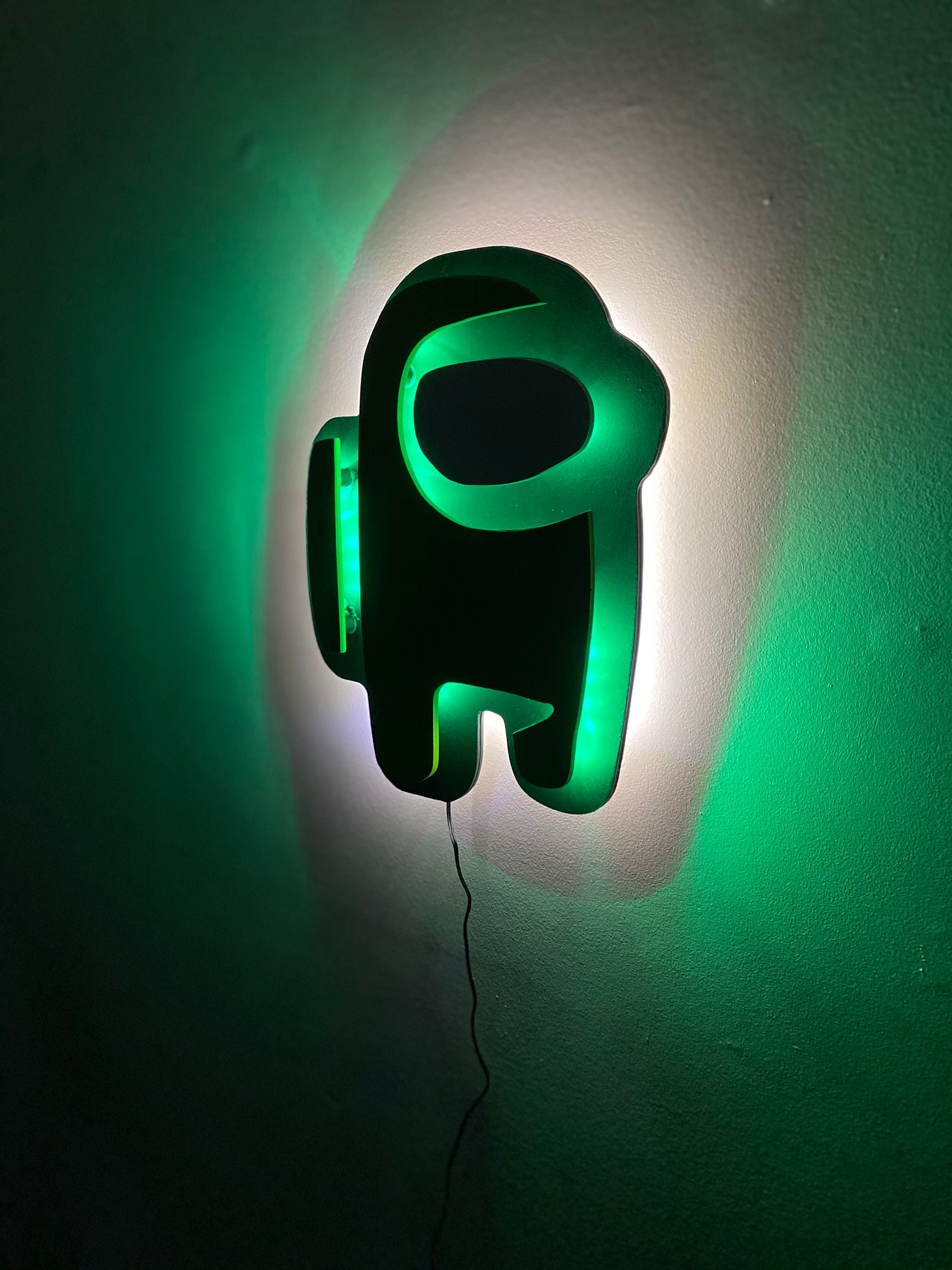 LED Among Us Sign. Bedroom Gameroom Arcade Room Man Cave - Etsy