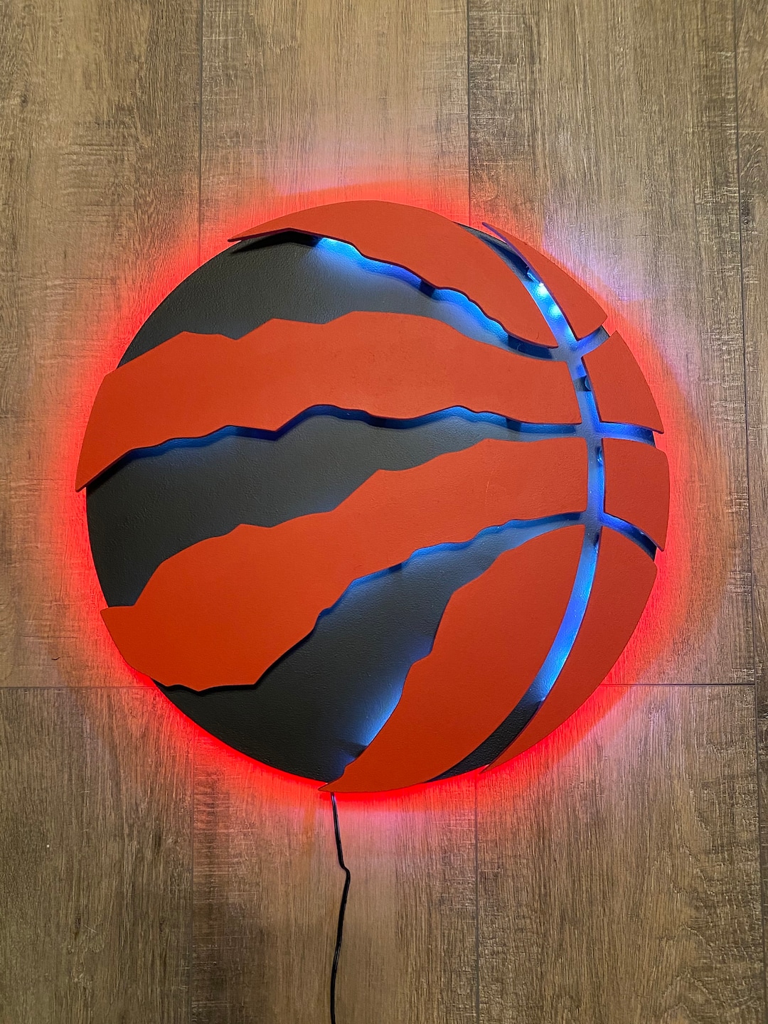 LED Toronto Raptors Logo. NBA. Man Cave. Arcade. - Etsy