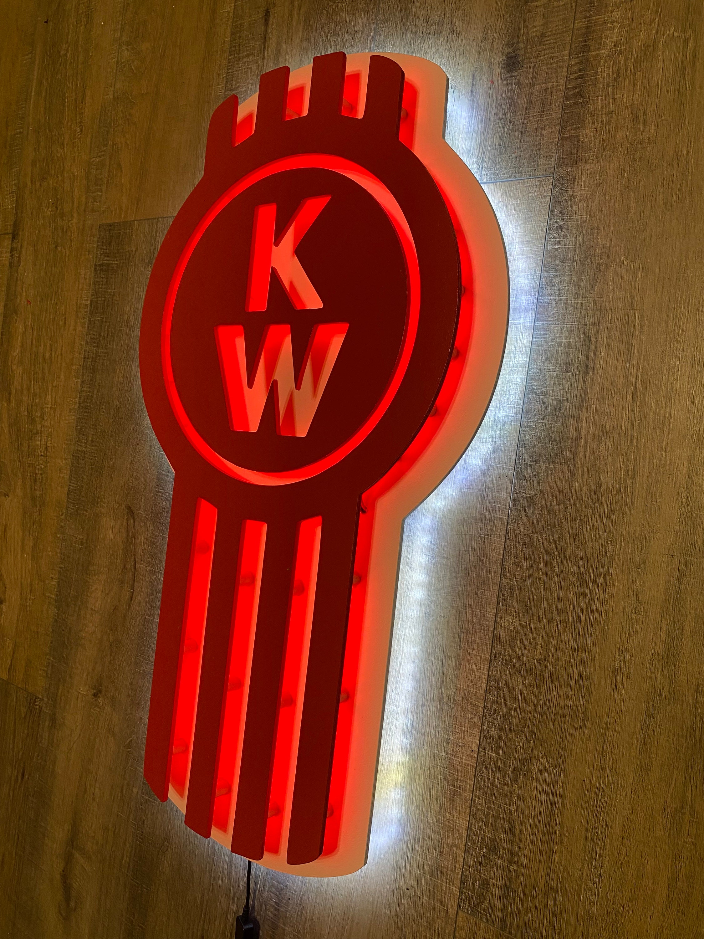 LED Kenworth Sign. Bedroom, Man Cave, Arcade, Bar. - Etsy