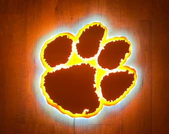 LED Notre Dame Sign. Bedroom, Man Cave, Arcade, Bar. - Etsy