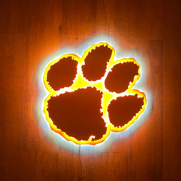 Clemson Sign - Etsy