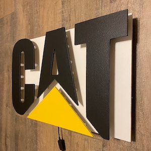 LED Cat/caterpillar Sign. Bedroom, Man Cave, Arcade, Bar. - Etsy