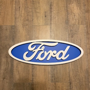 LED Ford Logo Sign. Bedroom, Man Cave, Arcade, Bar. - Etsy