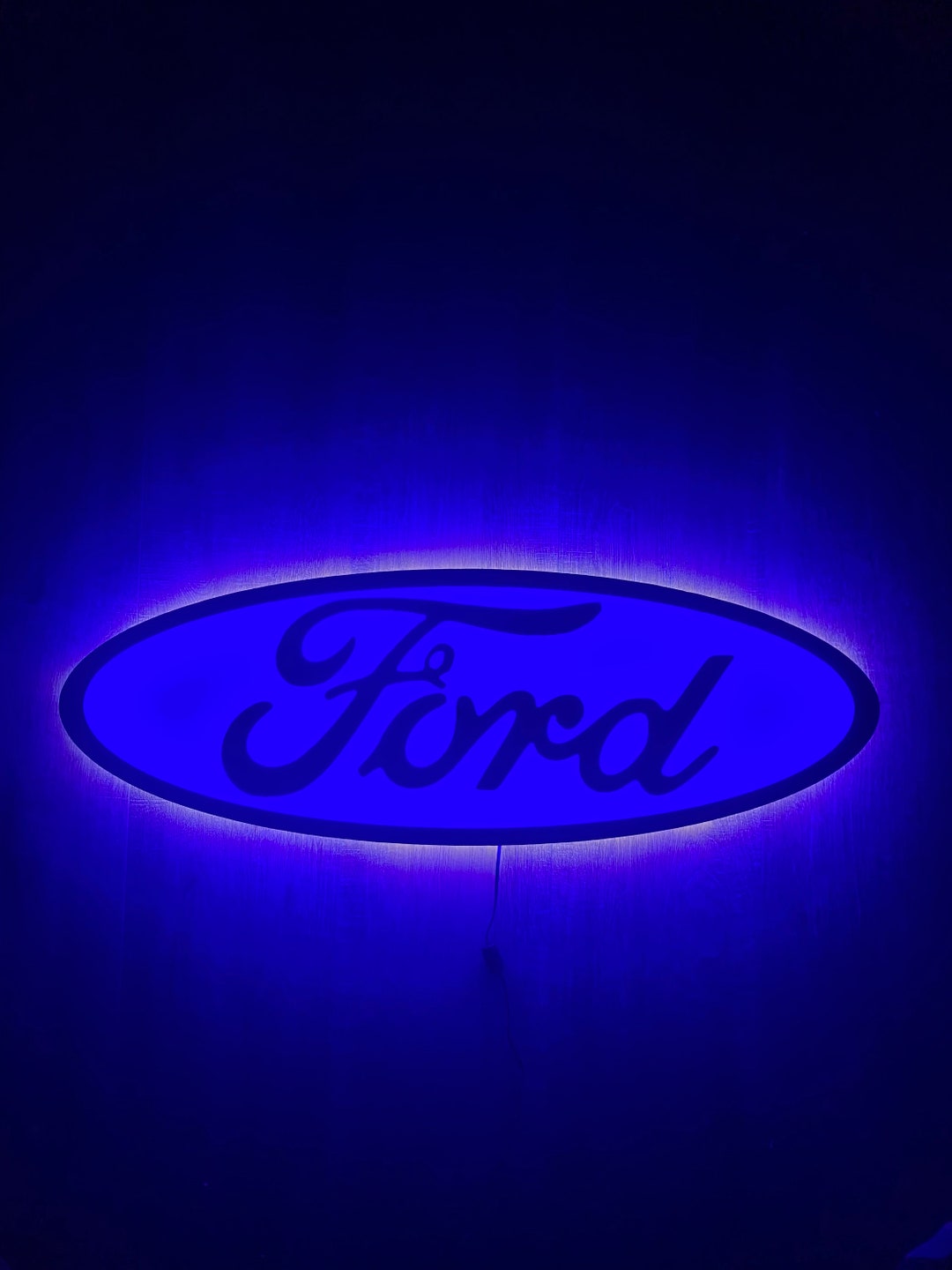 LED Ford Logo Sign. Bedroom, Man Cave, Arcade, Bar. - Etsy