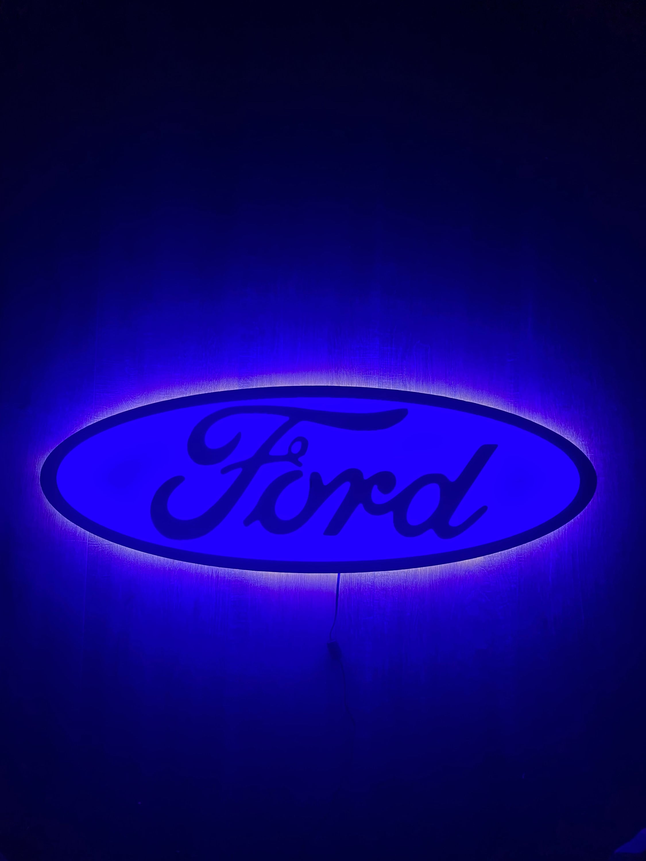 LED Ford Logo Sign. Bedroom Man Cave Arcade Bar. - Etsy