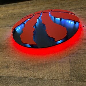 LED Toronto Raptors Logo. NBA. Man Cave. Arcade. - Etsy
