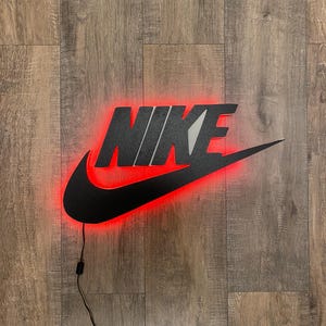 LED Nike Sign. Bedroom, Man Cave, Arcade, Bar. - Etsy