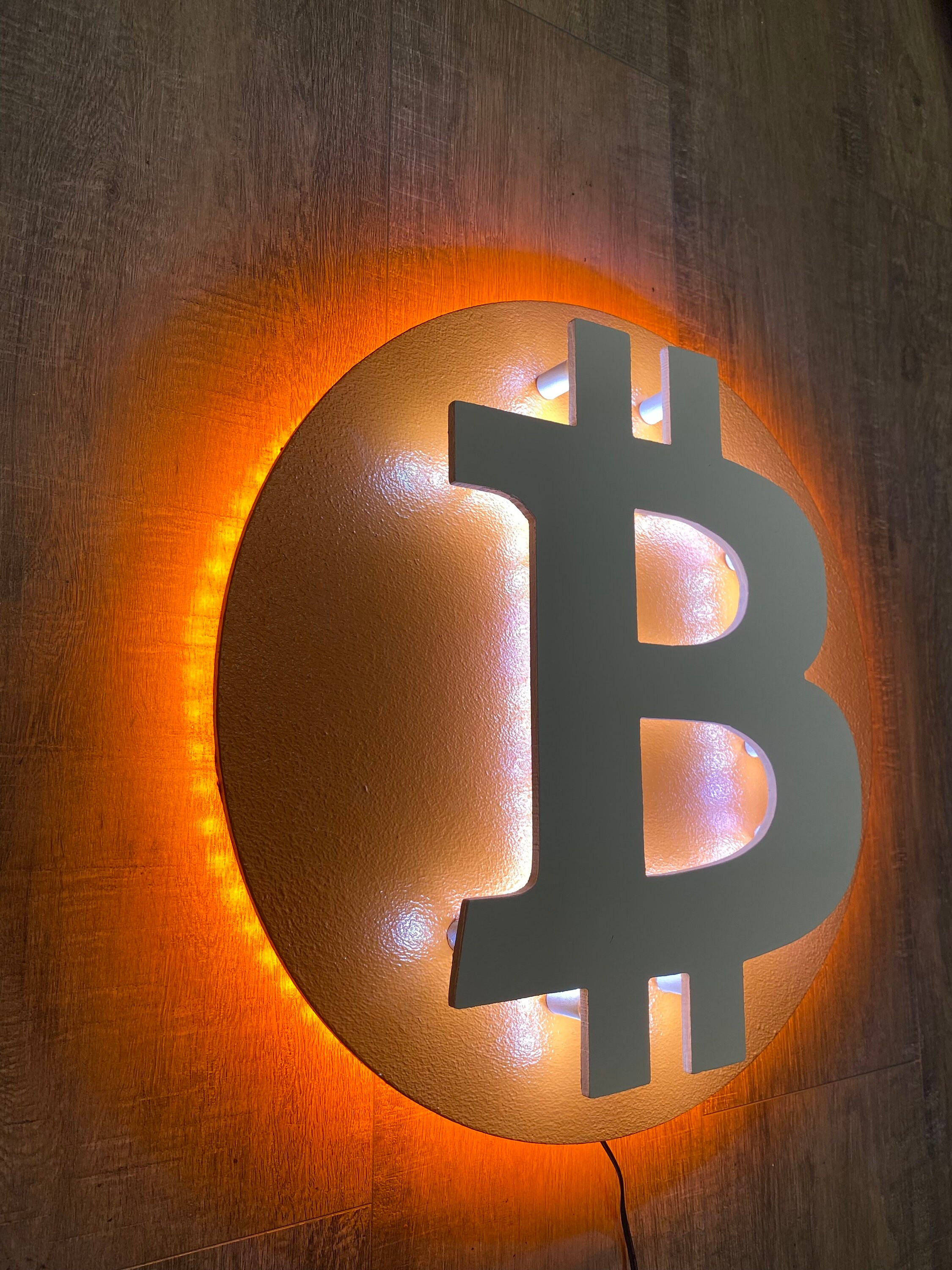 LED Bitcoin Sign. Man Cave. Arcade. Bar. - Etsy