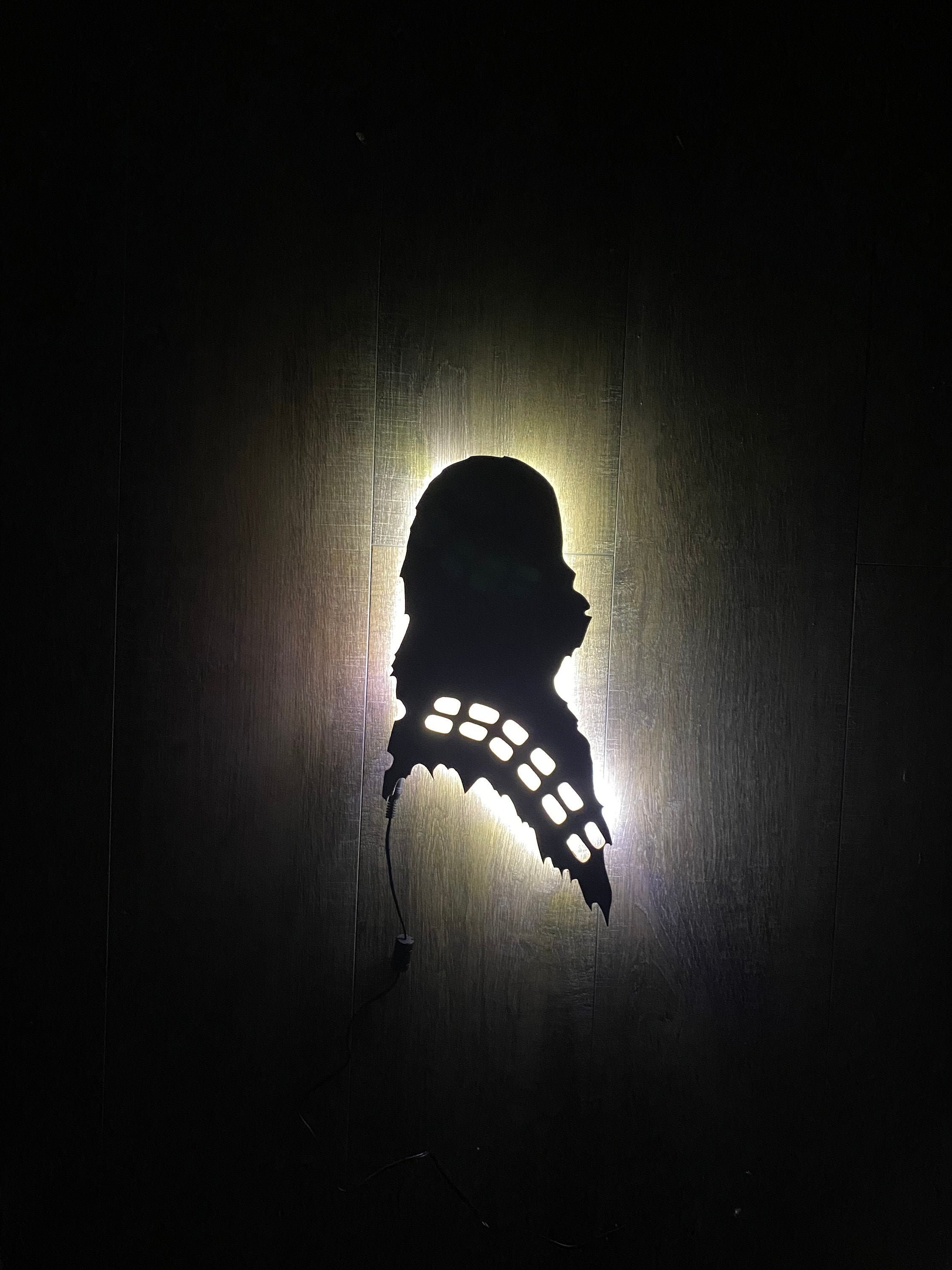 LED Chewbacca Sign. Man Cave. Arcade. - Etsy