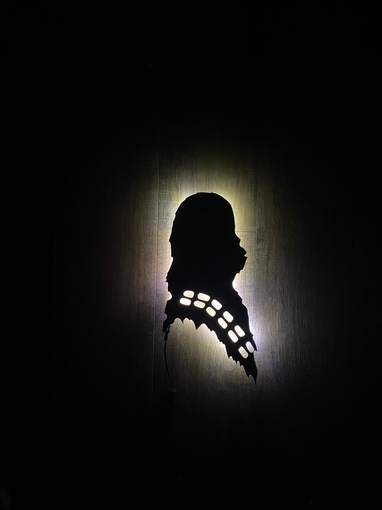LED Chewbacca Sign. Man Cave. Arcade. - Etsy