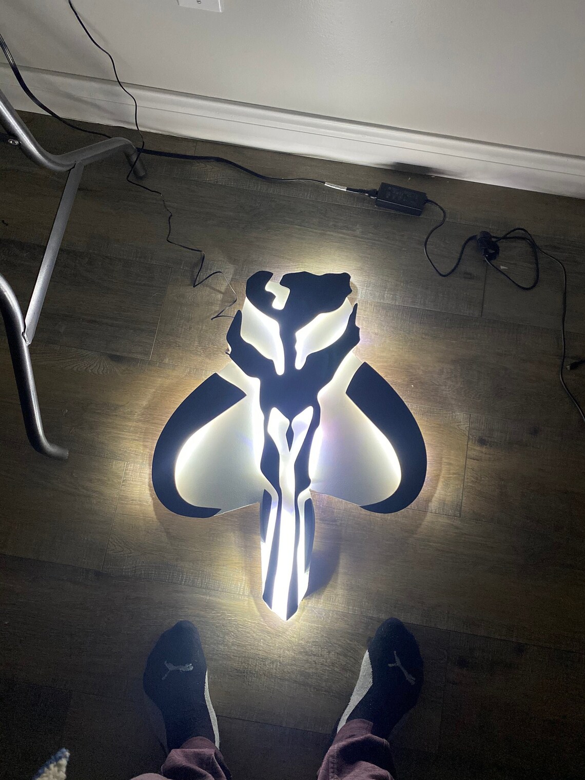 Mandalorian Sign. Star Wars Sign Man Cave. Arcade. | Etsy