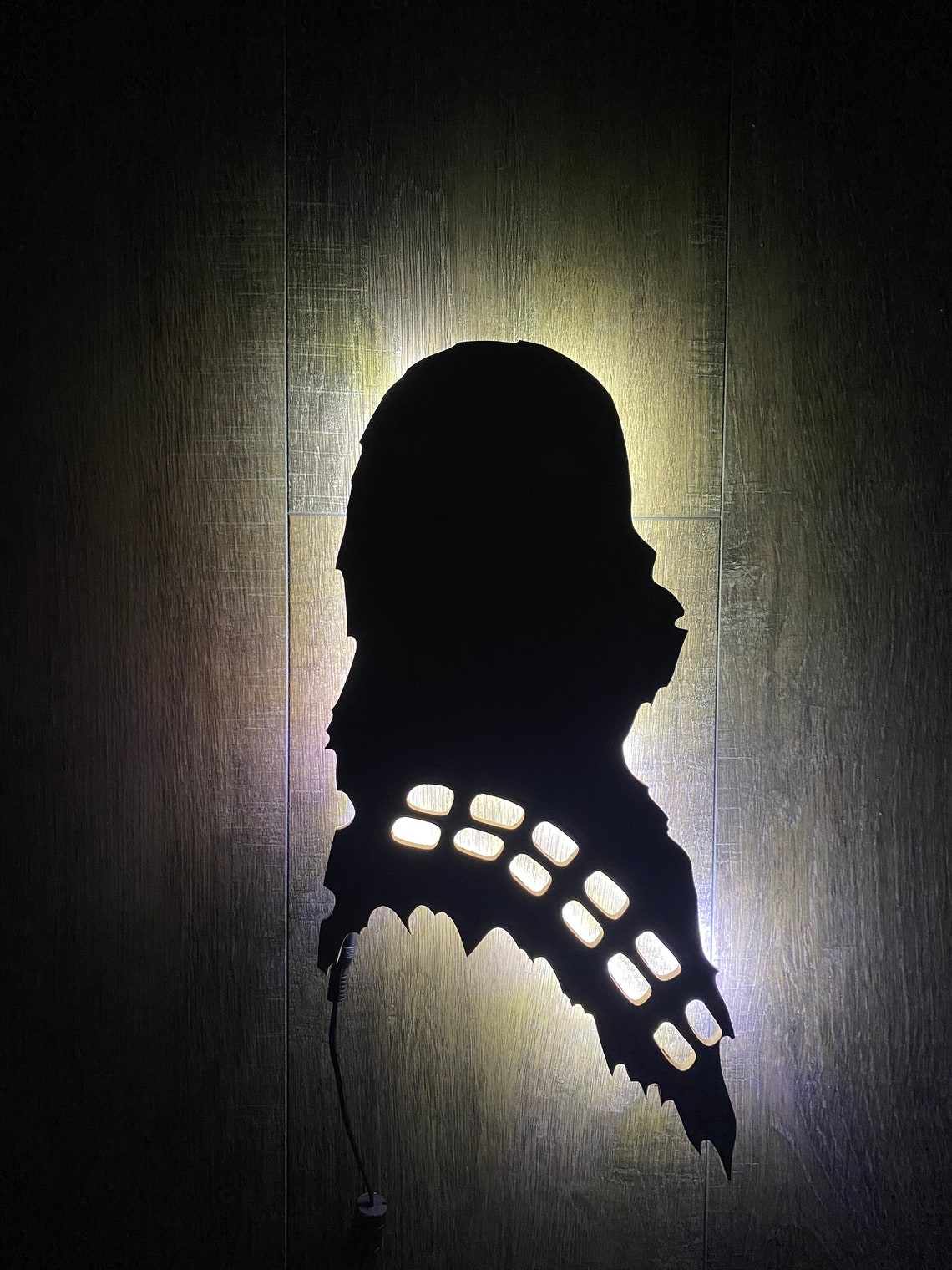 LED Chewbacca Sign. Man Cave. Arcade. - Etsy