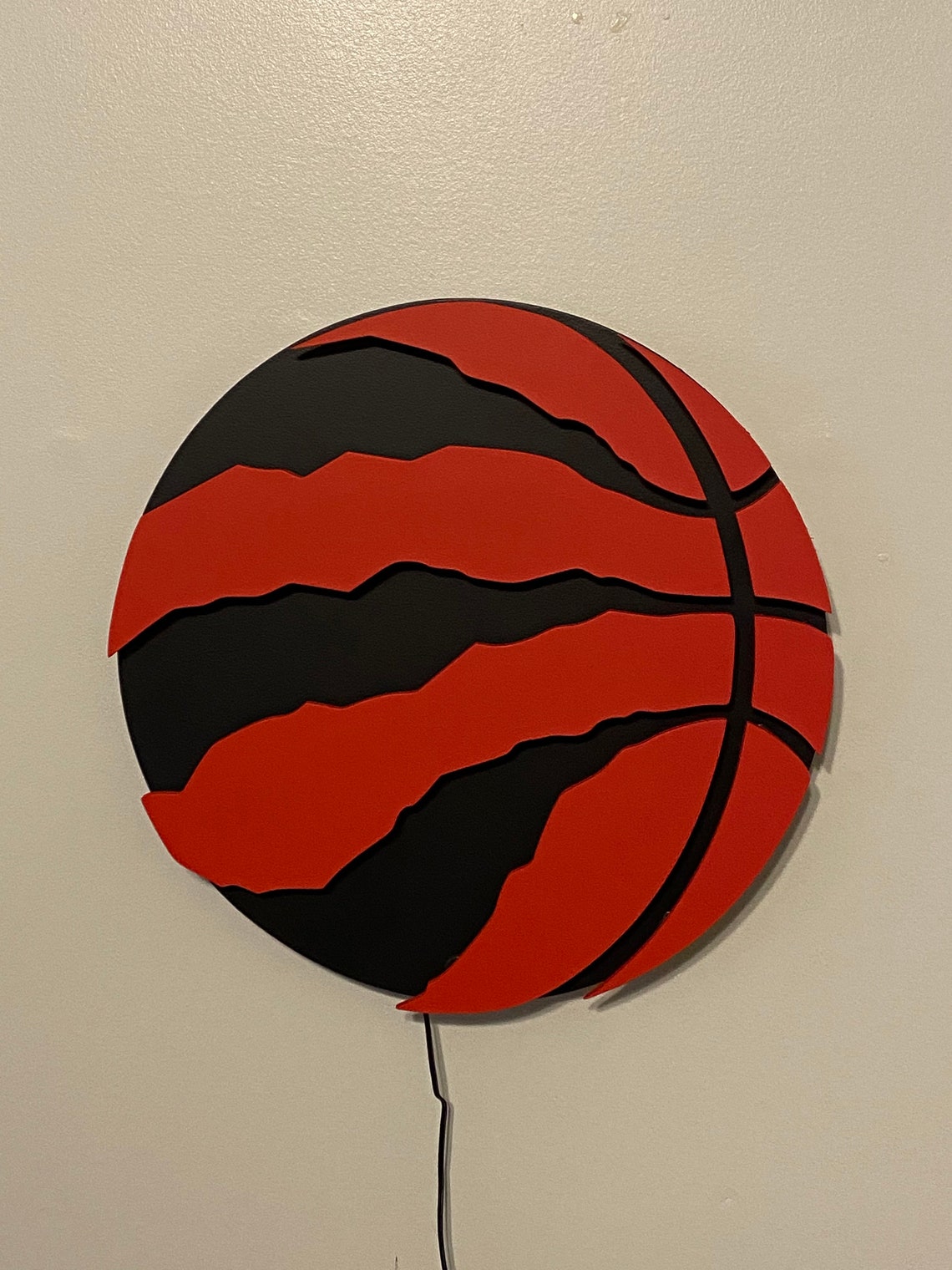 LED Toronto Raptors Logo. NBA. Man Cave. Arcade. - Etsy
