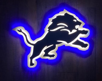 LED Notre Dame Sign. Bedroom, Man Cave, Arcade, Bar. - Etsy