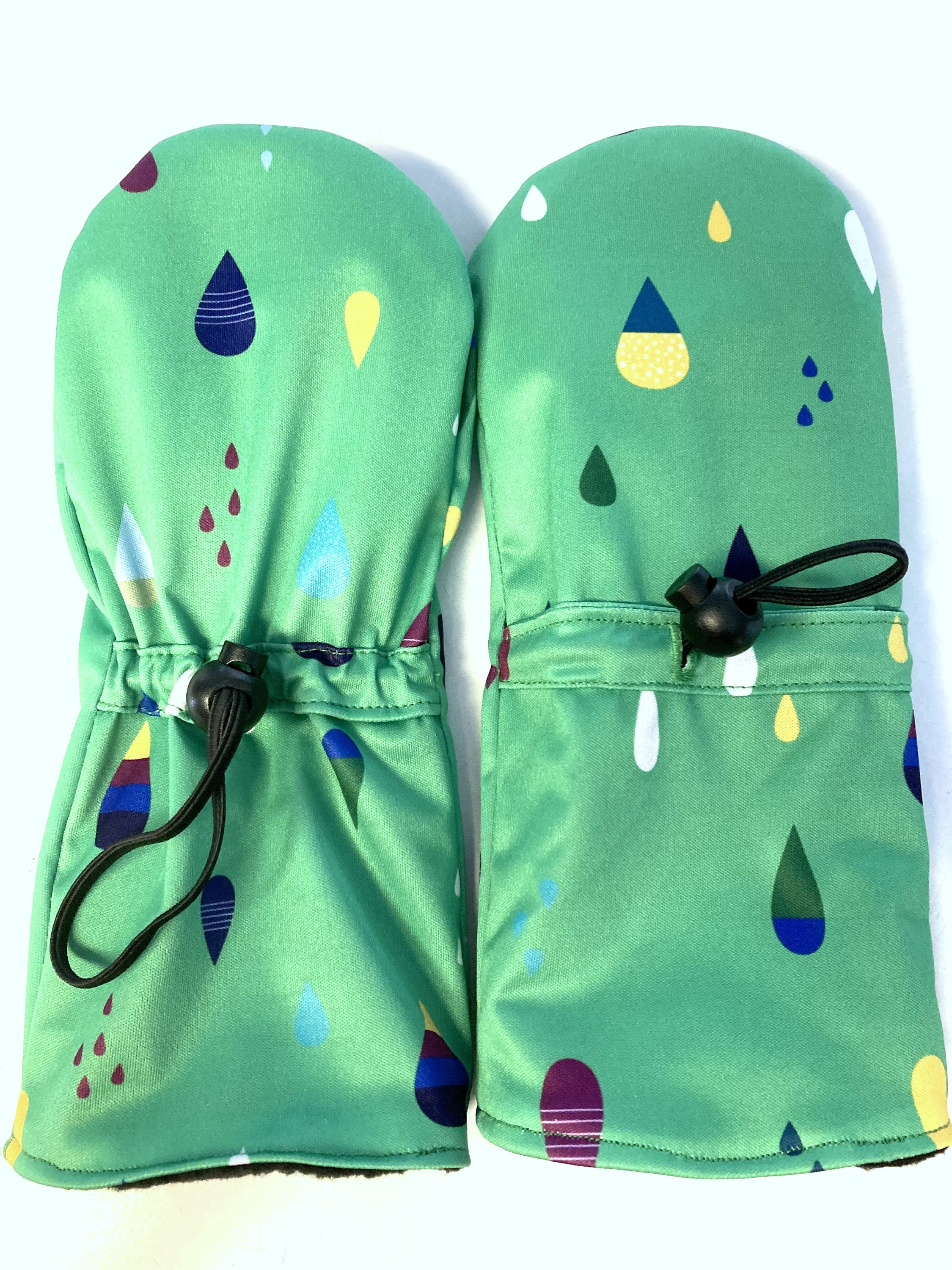 Thumbless Waterproof Mittens, Adaptive/accessible Mittens Cinched ...