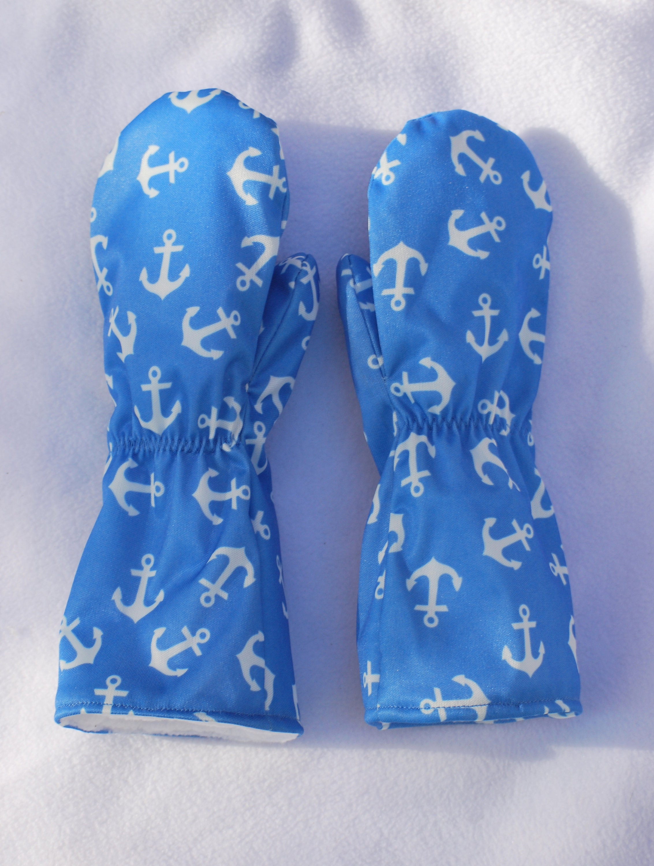 Thumbless Waterproof Mittens, Adaptive/accessible Mittens Cinched ...