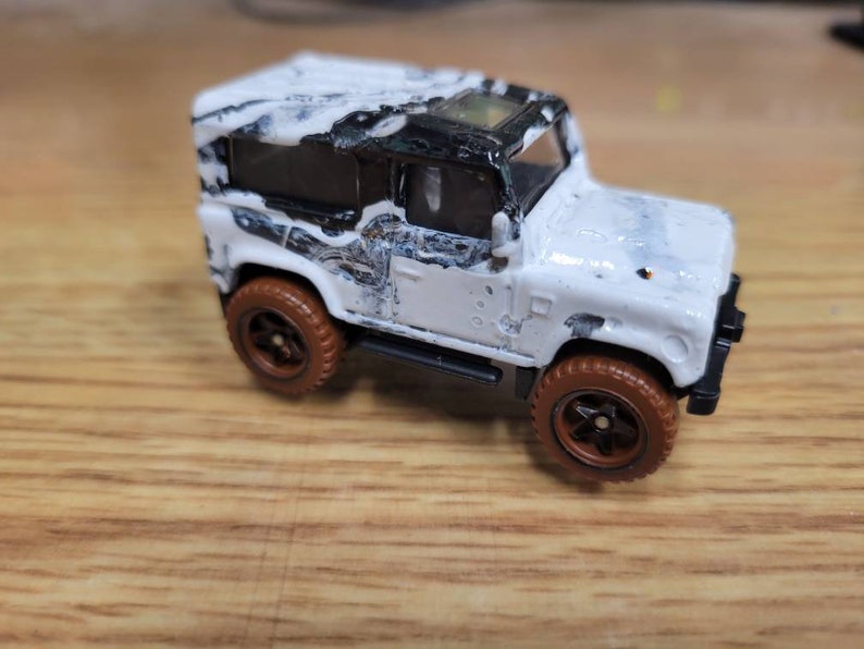 Hot Wheels Custom Land Rover Defender 90 Hydro Dip - Etsy