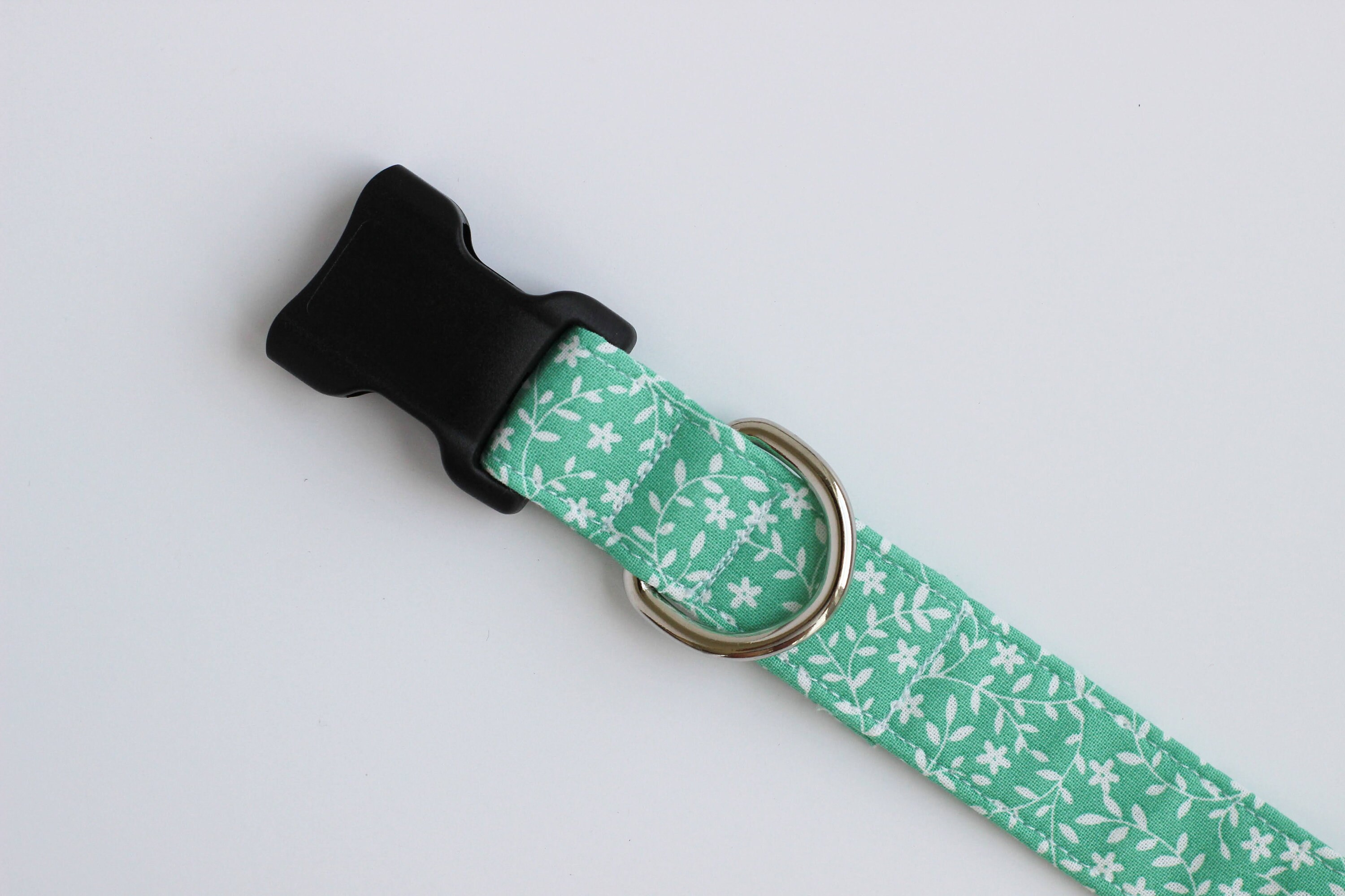 Fun Floral Pattern Dog Collar, Cute Handmade Dog Collar "the Millie ...