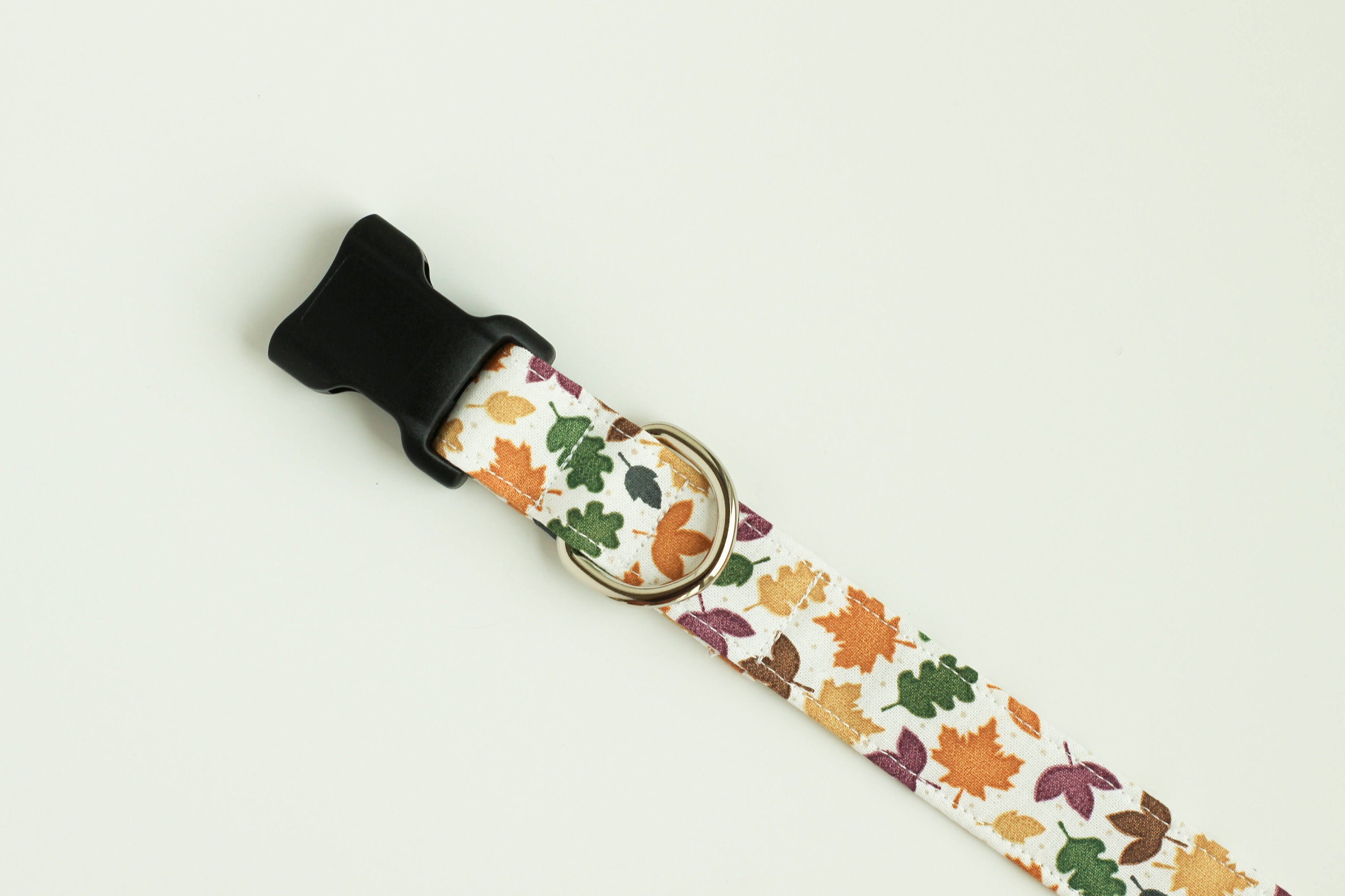 Earthy Autumn Dog Collar Fall Leaf Dog Collar the | Etsy